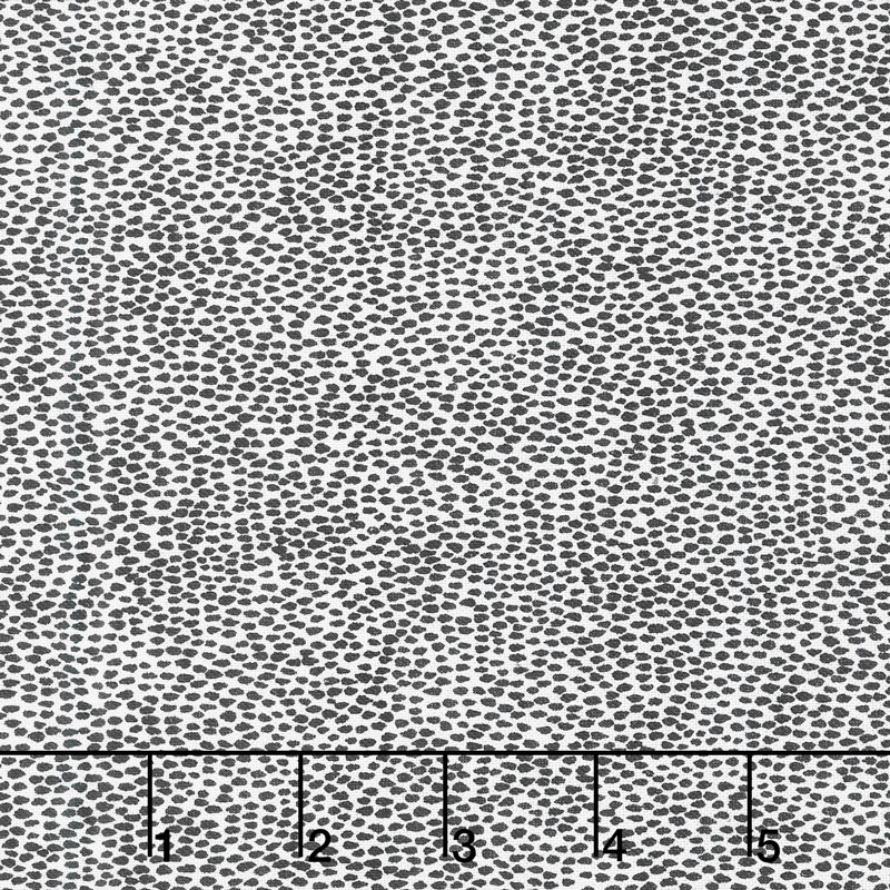 Pen and Ink - Dots Pepper Yardage | Studio RK | Robert Kaufman