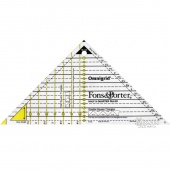 Half and Quarter Square Triangles Ruler | Fons & Porter
